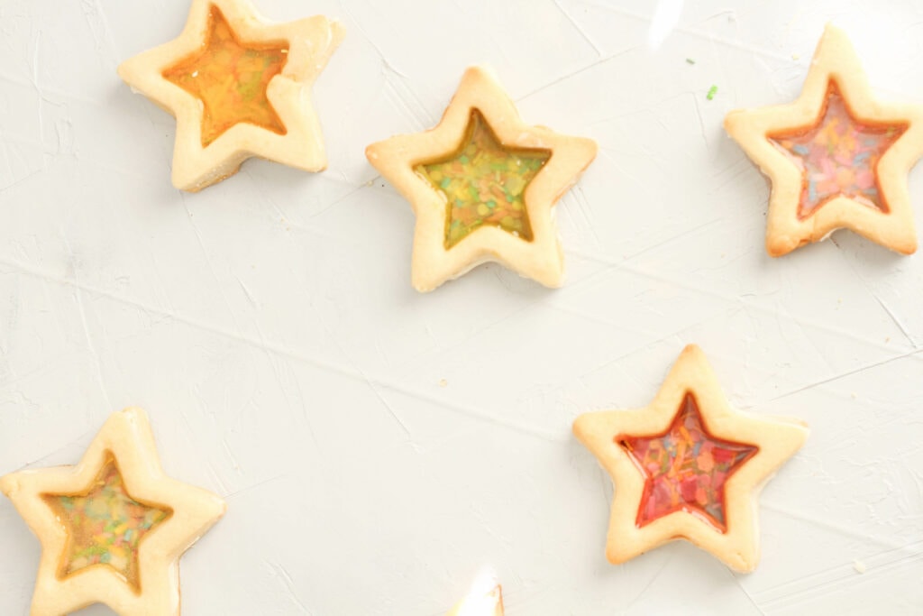 Star and Moon Shaker Cookies - Modest Munchies