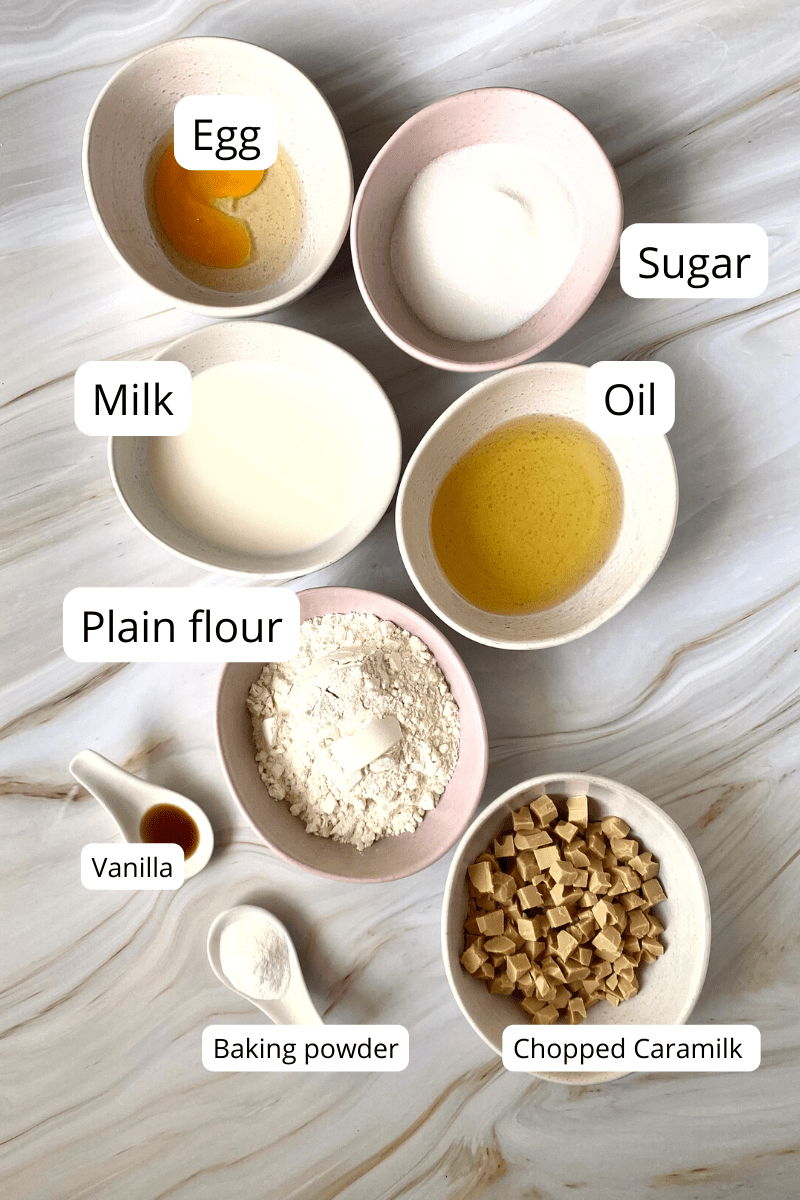 Caramilk Muffins - Modest Munchies