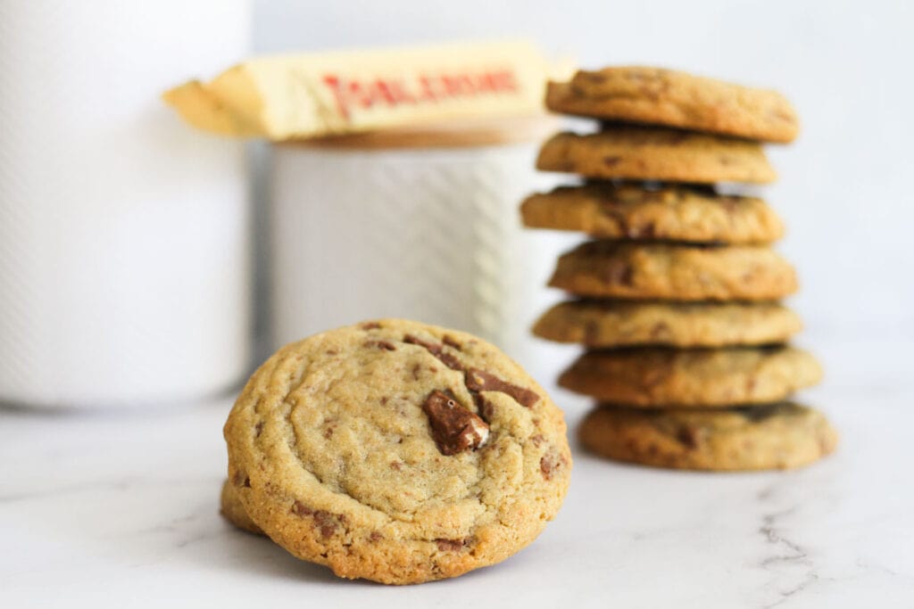 Toblerone Cookies - Modest Munchies