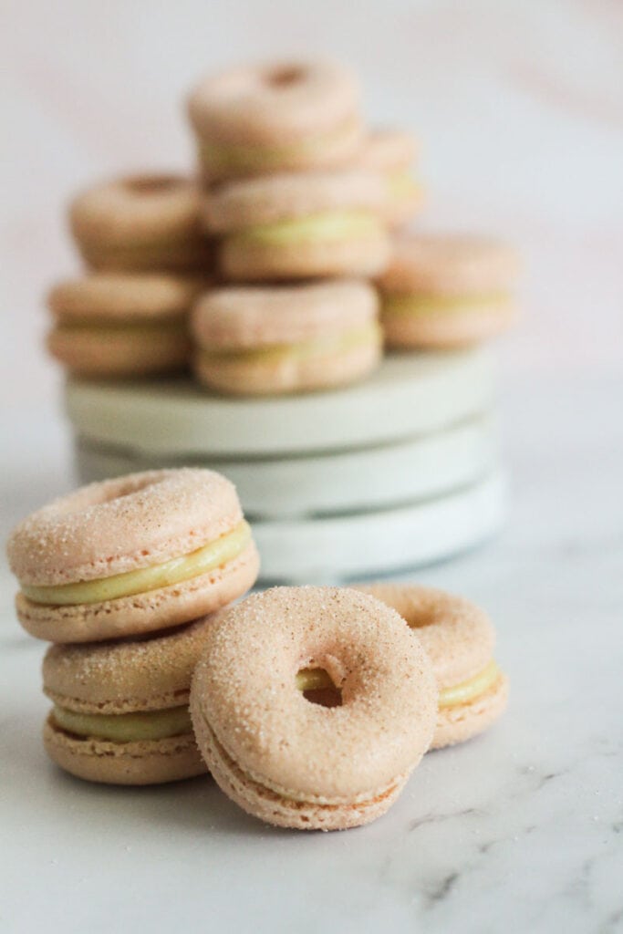 Donut Macarons - Modest Munchies